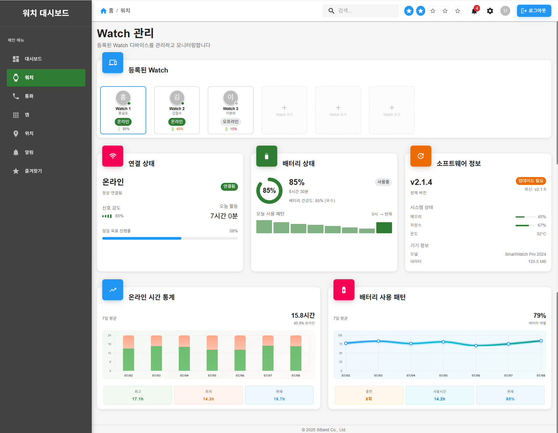 s-band에 오신걸 환영합니다.